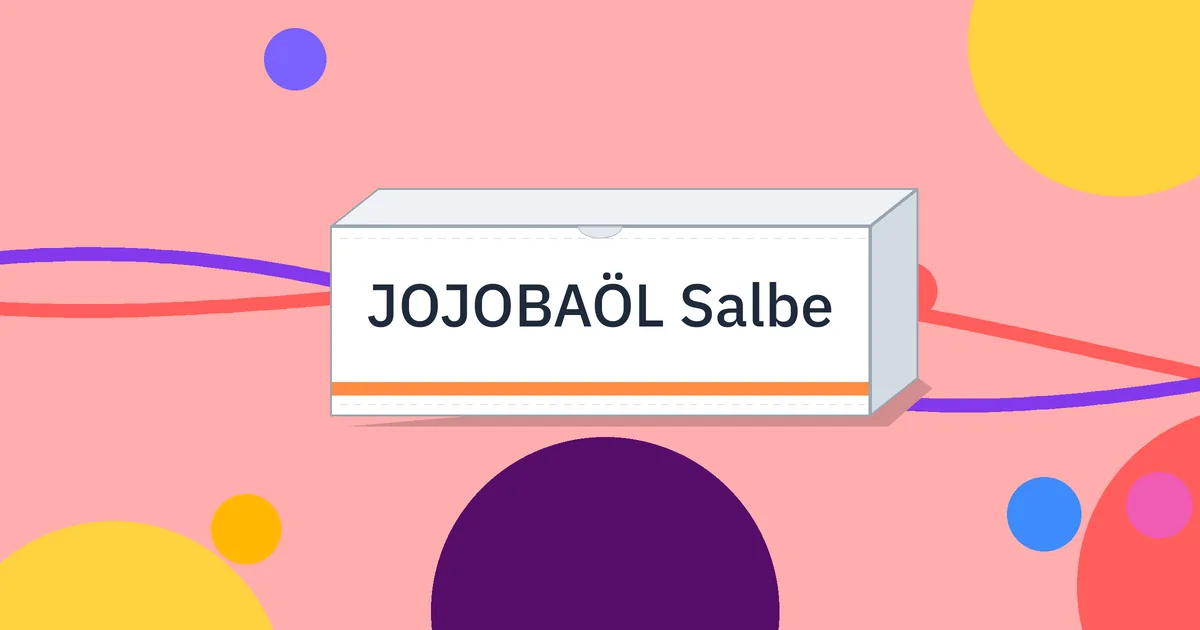Symbolbild: Packung mit der Aufschrift JOJOBAÖL Salbe (PZN 16865251) – Verfügbarkeit und Bezug in Apotheken in Frankfurt am Main