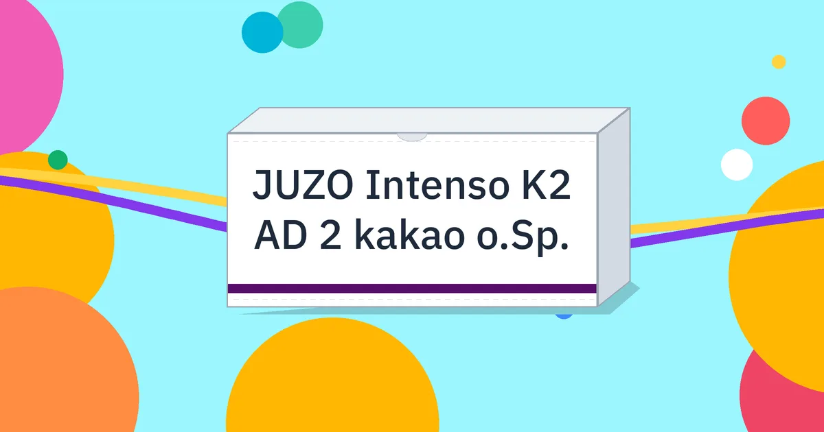 Symbolbild: Packung mit der Aufschrift JUZO Intenso K2 AD 2 kakao o.Sp. (PZN 18617132) – Verfügbarkeit und Bezug in Apotheken in Frankfurt am Main