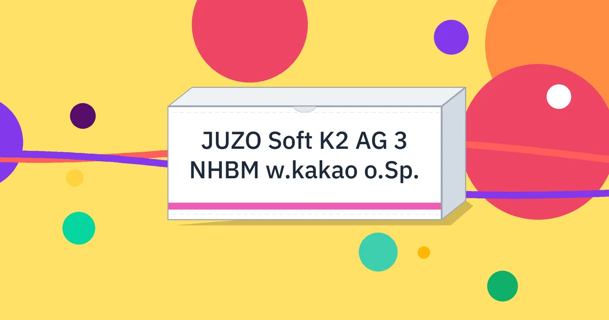 Symbolbild: Packung mit der Aufschrift JUZO Soft K2 AG 3 NHBM w.kakao o.Sp. (PZN 14997729) – Verfügbarkeit und Bezug in Apotheken in Frankfurt am Main