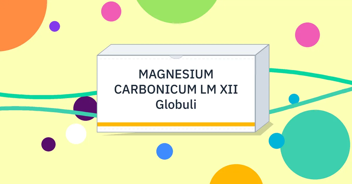 Symbolbild: Packung mit der Aufschrift MAGNESIUM CARBONICUM LM XII Globuli (PZN 02678261) – Verfügbarkeit und Bezug in Apotheken in Frankfurt am Main