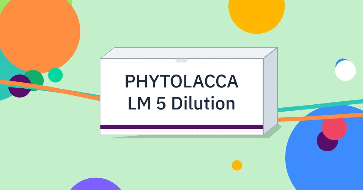 Symbolbild: Packung mit der Aufschrift PHYTOLACCA LM 5 Dilution (PZN 13036181) – Verfügbarkeit und Bezug in Apotheken in Frankfurt am Main