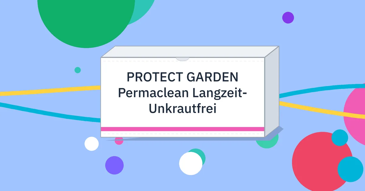 Symbolbild: Packung mit der Aufschrift PROTECT GARDEN Permaclean Langzeit-Unkrautfrei (PZN 14362014) – Verfügbarkeit und Bezug in Apotheken in Frankfurt am Main