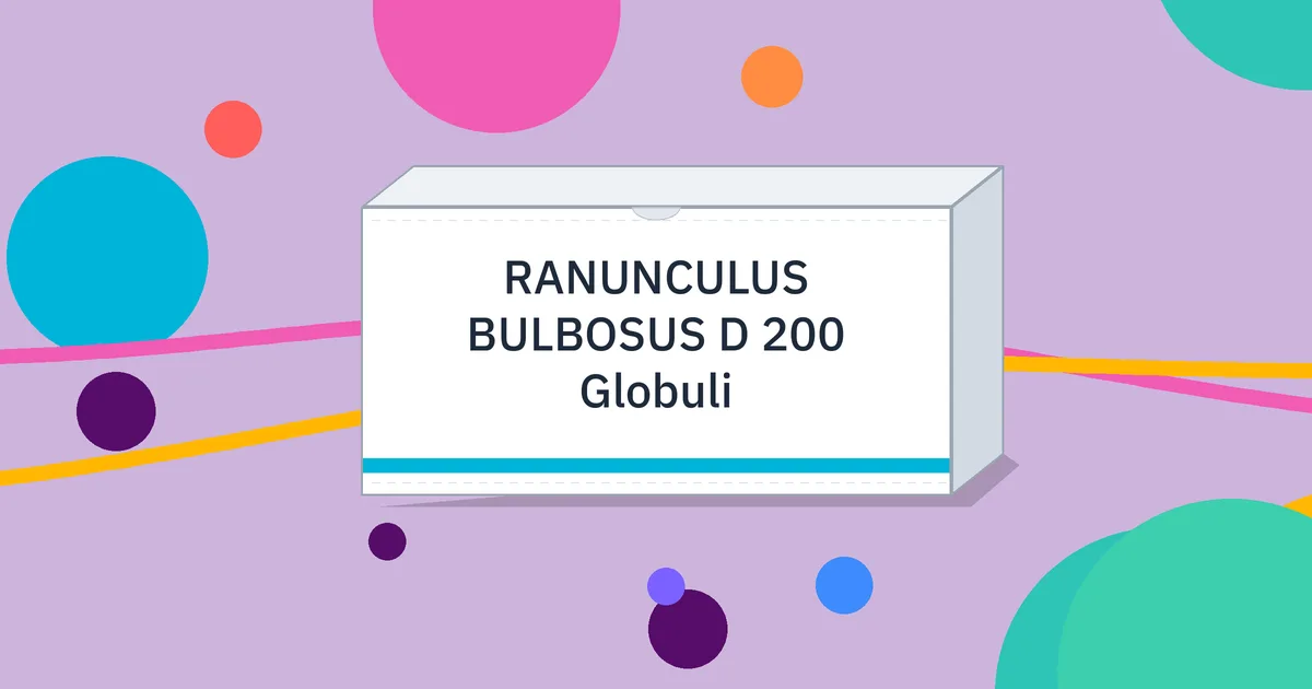 Symbolbild: Packung mit der Aufschrift RANUNCULUS BULBOSUS D 200 Globuli (PZN 07459345) – Verfügbarkeit und Bezug in Apotheken in Frankfurt am Main