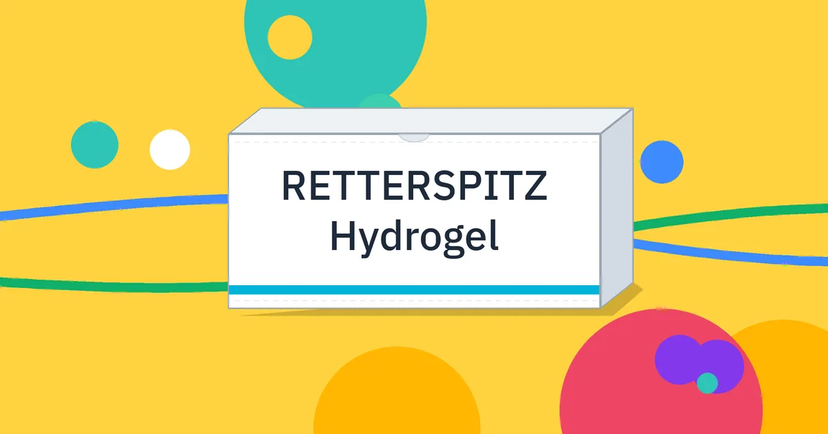 Symbolbild: Packung mit der Aufschrift RETTERSPITZ Hydrogel (PZN 03070260) – Verfügbarkeit und Bezug in Apotheken in Frankfurt am Main
