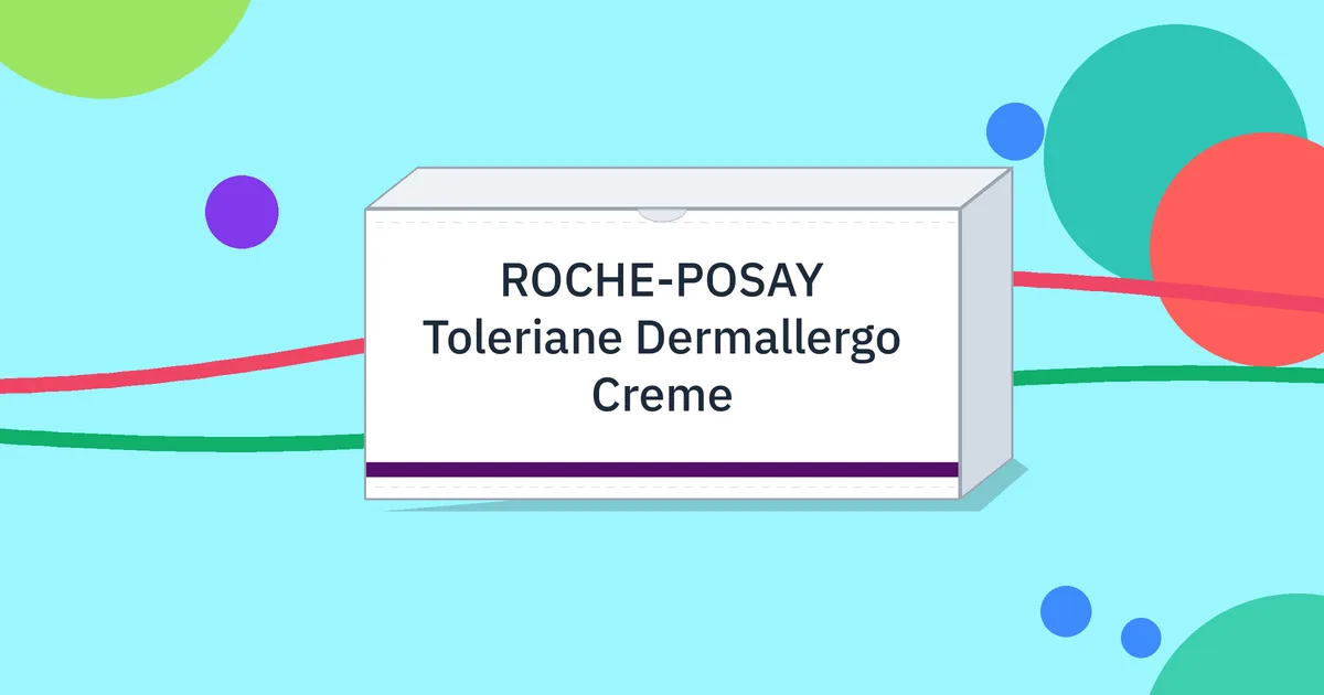 Symbolbild: Packung mit der Aufschrift ROCHE-POSAY Toleriane Dermallergo Creme (PZN 17507766) – Verfügbarkeit und Bezug in Apotheken in Frankfurt am Main