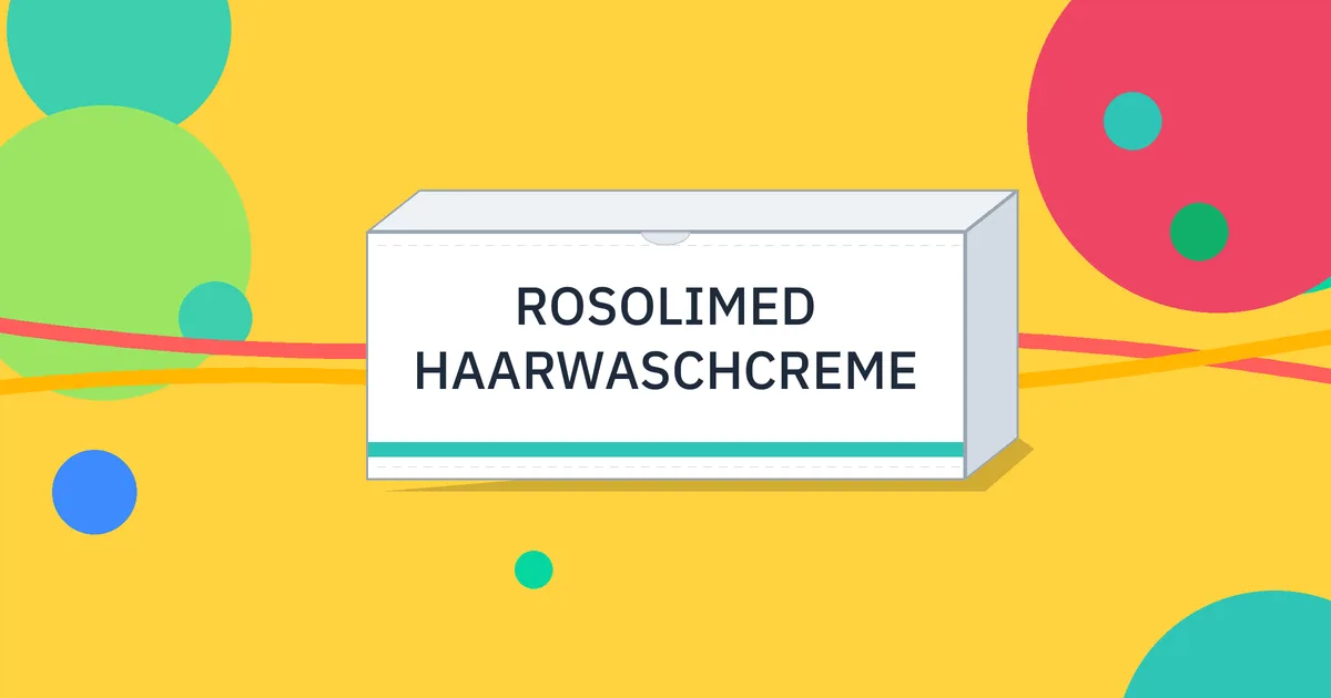 Symbolbild: Packung mit der Aufschrift ROSOLIMED HAARWASCHCREME (PZN 01937921) – Verfügbarkeit und Bezug in Apotheken in Frankfurt am Main