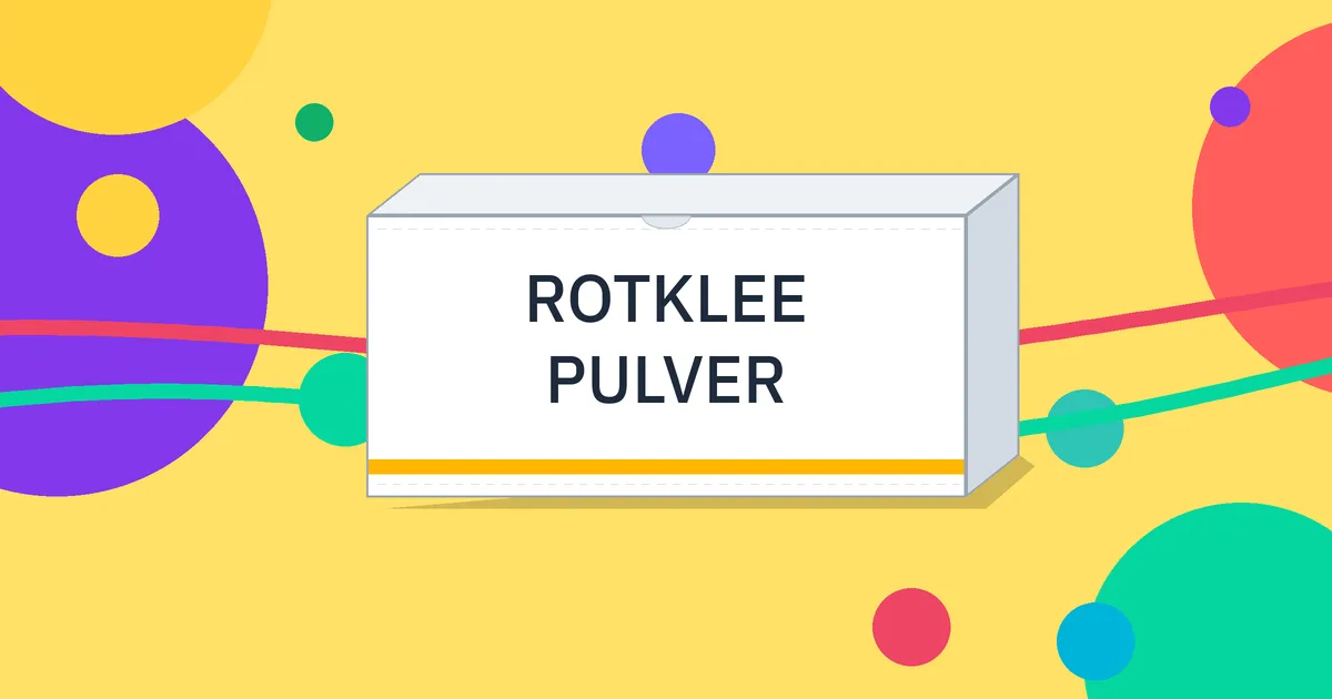 Symbolbild: Packung mit der Aufschrift ROTKLEE PULVER (PZN 02527527) – Verfügbarkeit und Bezug in Apotheken in Frankfurt am Main