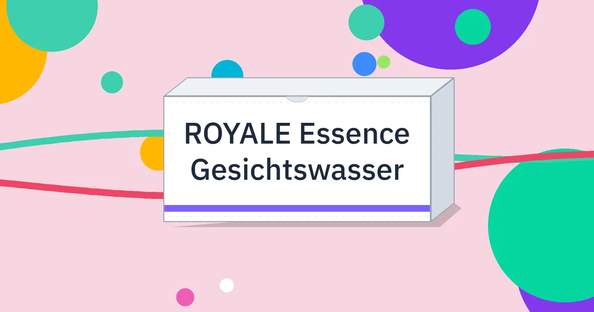 Symbolbild: Packung mit der Aufschrift ROYALE Essence Gesichtswasser (PZN 19440032) – Verfügbarkeit und Bezug in Apotheken in Frankfurt am Main