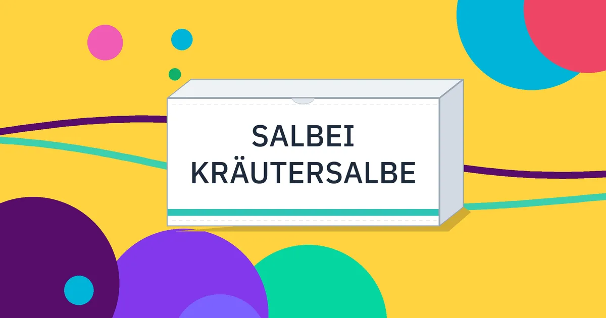 Symbolbild: Packung mit der Aufschrift SALBEI KRÄUTERSALBE (PZN 03893464) – Verfügbarkeit und Bezug in Apotheken in Frankfurt am Main