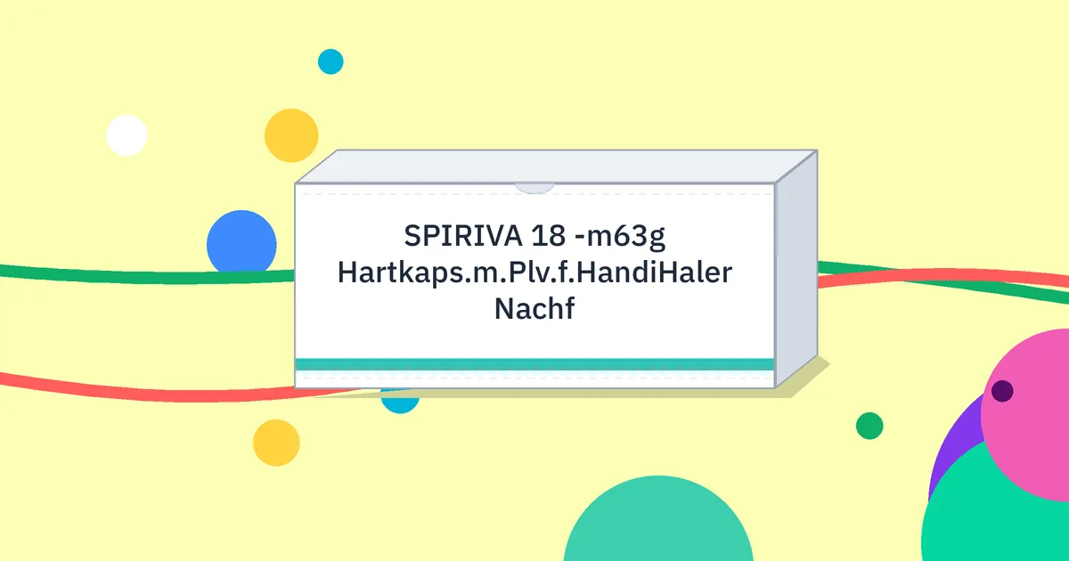 Symbolbild: Packung mit der Aufschrift SPIRIVA 18 -m63g Hartkaps.m.Plv.f.HandiHaler Nachf (PZN 00541606) – Verfügbarkeit und Bezug in Apotheken in Frankfurt am Main