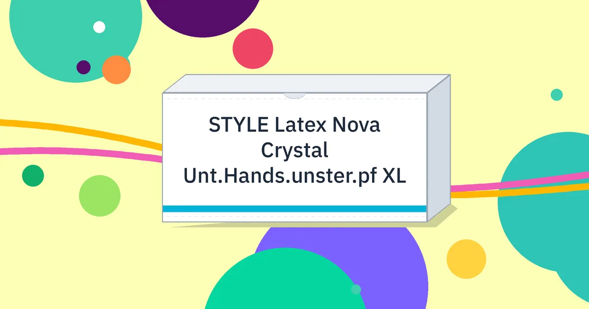 Symbolbild: Packung mit der Aufschrift STYLE Latex Nova Crystal Unt.Hands.unster.pf XL (PZN 20176511) – Verfügbarkeit und Bezug in Apotheken in Frankfurt am Main