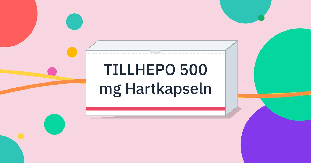 Symbolbild: Packung mit der Aufschrift TILLHEPO 500 mg Hartkapseln (PZN 16235596) – Verfügbarkeit und Bezug in Apotheken in Frankfurt am Main