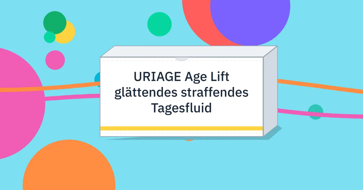Symbolbild: Packung mit der Aufschrift URIAGE Age Lift glättendes straffendes Tagesfluid (PZN 18193117) – Verfügbarkeit und Bezug in Apotheken in Frankfurt am Main