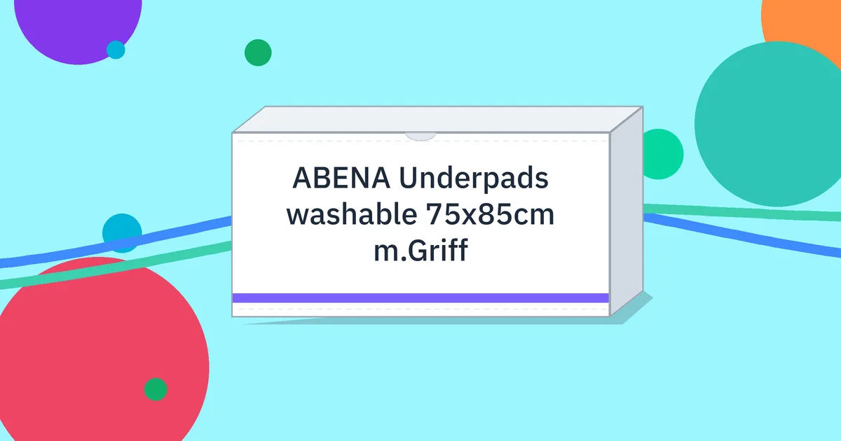 Symbolbild: Packung mit der Aufschrift ABENA Underpads washable 75x85cm m.Griff (PZN 18745120) – Verfügbarkeit und Bezug in Apotheken in Frankfurt am Main