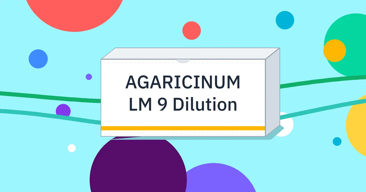 Symbolbild: Packung mit der Aufschrift AGARICINUM LM 9 Dilution (PZN 13302820) – Verfügbarkeit und Bezug in Apotheken in Frankfurt am Main