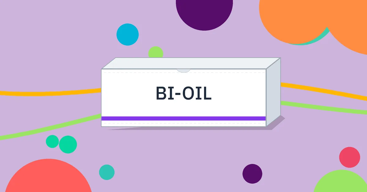 Symbolbild: Packung mit der Aufschrift BI-OIL (PZN 11050455) – Verfügbarkeit und Bezug in Apotheken in Frankfurt am Main