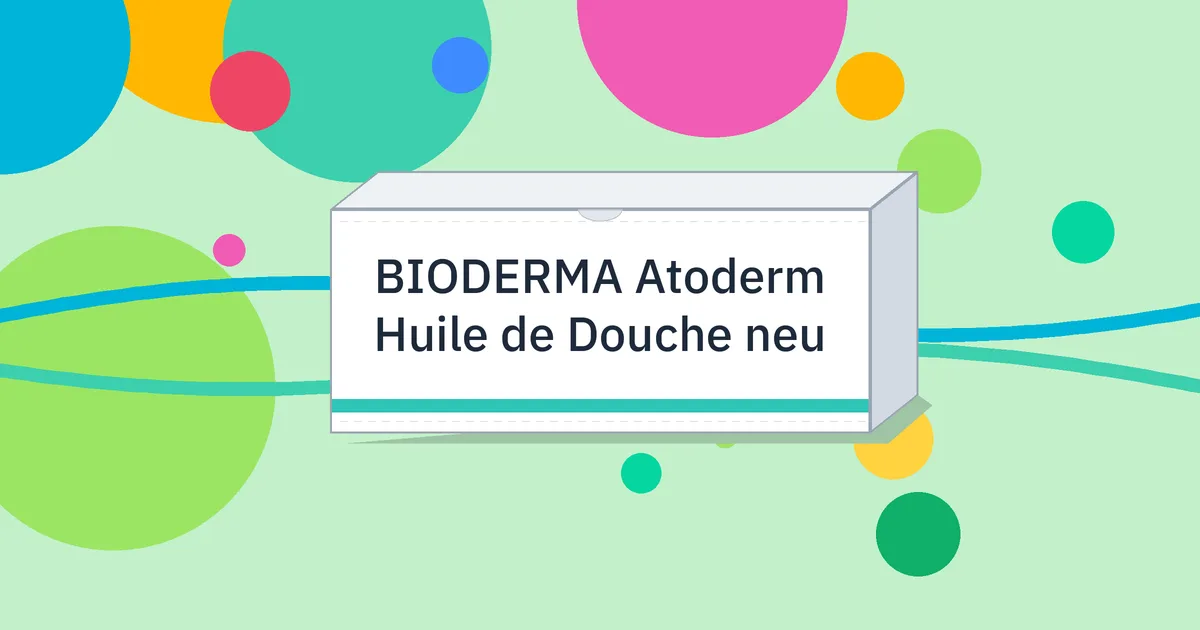 Symbolbild: Packung mit der Aufschrift BIODERMA Atoderm Huile de Douche neu (PZN 17984785) – Verfügbarkeit und Bezug in Apotheken in Frankfurt am Main