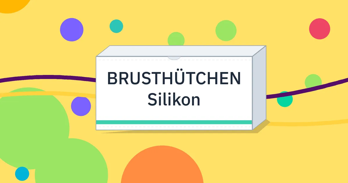 Symbolbild: Packung mit der Aufschrift BRUSTHÜTCHEN Silikon (PZN 04392540) – Verfügbarkeit und Bezug in Apotheken in Frankfurt am Main