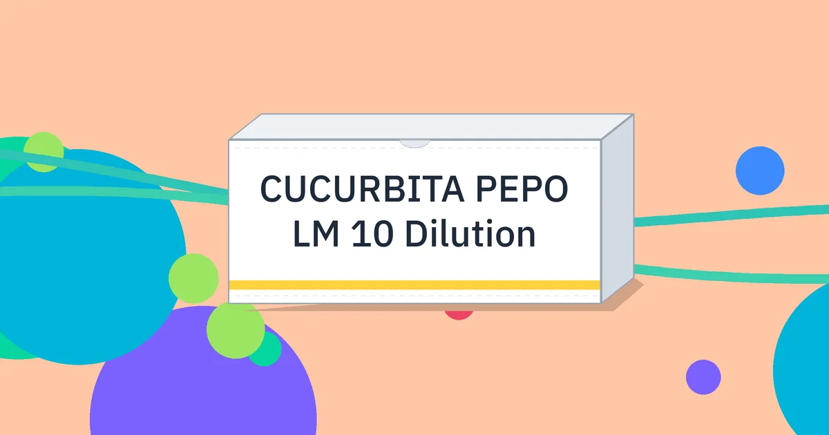 Symbolbild: Packung mit der Aufschrift CUCURBITA PEPO LM 10 Dilution (PZN 13457221) – Verfügbarkeit und Bezug in Apotheken in Frankfurt am Main