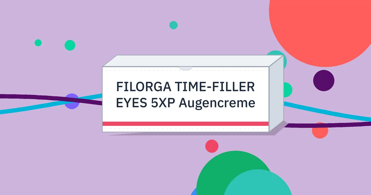 Symbolbild: Packung mit der Aufschrift FILORGA TIME-FILLER EYES 5XP Augencreme (PZN 18898059) – Verfügbarkeit und Bezug in Apotheken in Frankfurt am Main
