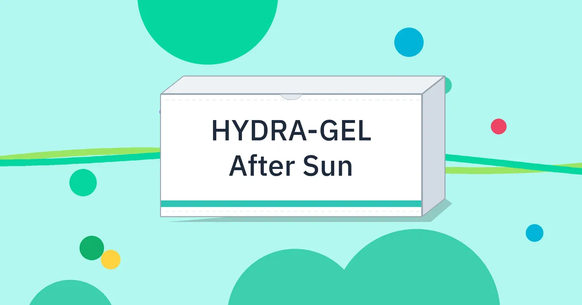 Symbolbild: Packung mit der Aufschrift HYDRA-GEL After Sun (PZN 18495516) – Verfügbarkeit und Bezug in Apotheken in Frankfurt am Main