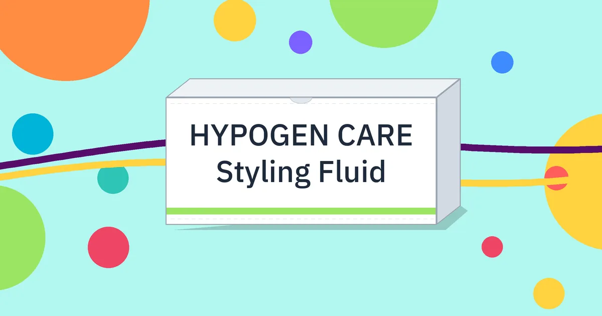 Symbolbild: Packung mit der Aufschrift HYPOGEN CARE Styling Fluid (PZN 20583995) – Verfügbarkeit und Bezug in Apotheken in Frankfurt am Main