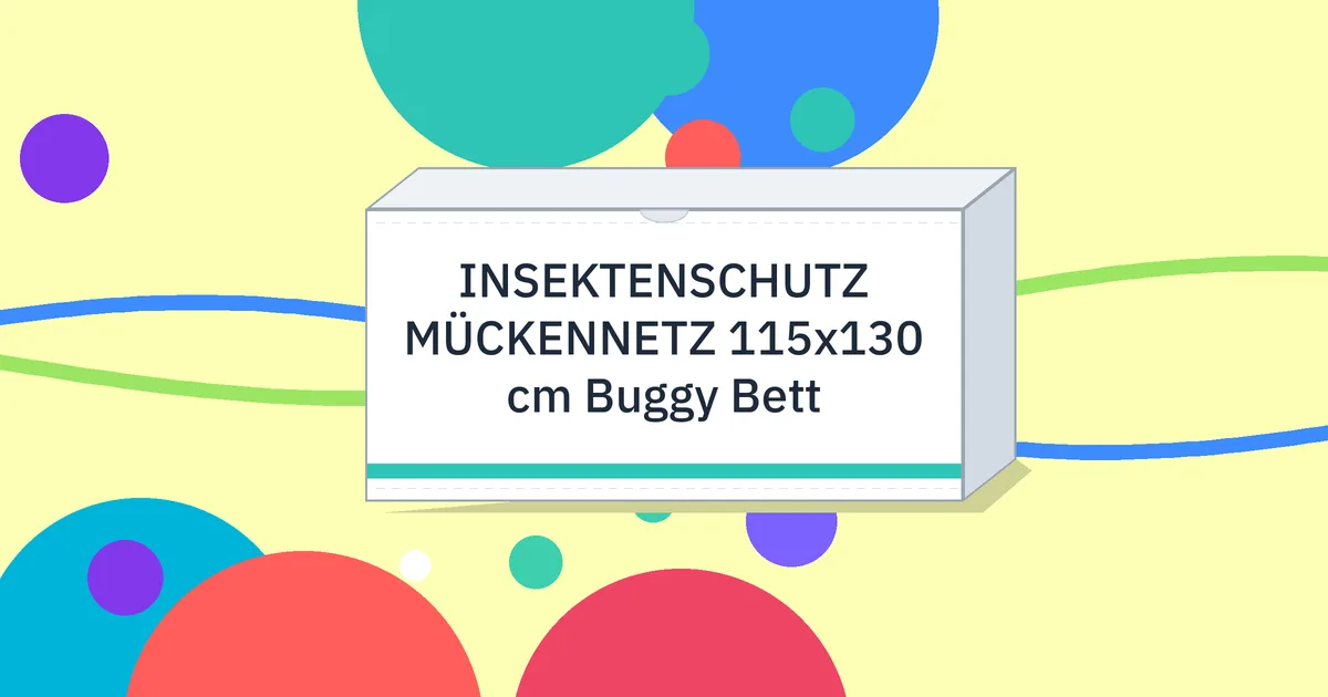 Symbolbild: Packung mit der Aufschrift INSEKTENSCHUTZ MÜCKENNETZ 115x130 cm Buggy Bett (PZN 09067253) – Verfügbarkeit und Bezug in Apotheken in Frankfurt am Main
