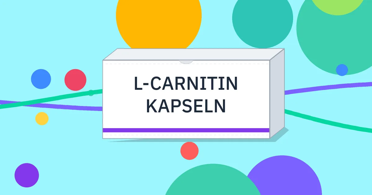 Symbolbild: Packung mit der Aufschrift L-CARNITIN KAPSELN (PZN 02520293) – Verfügbarkeit und Bezug in Apotheken in Frankfurt am Main