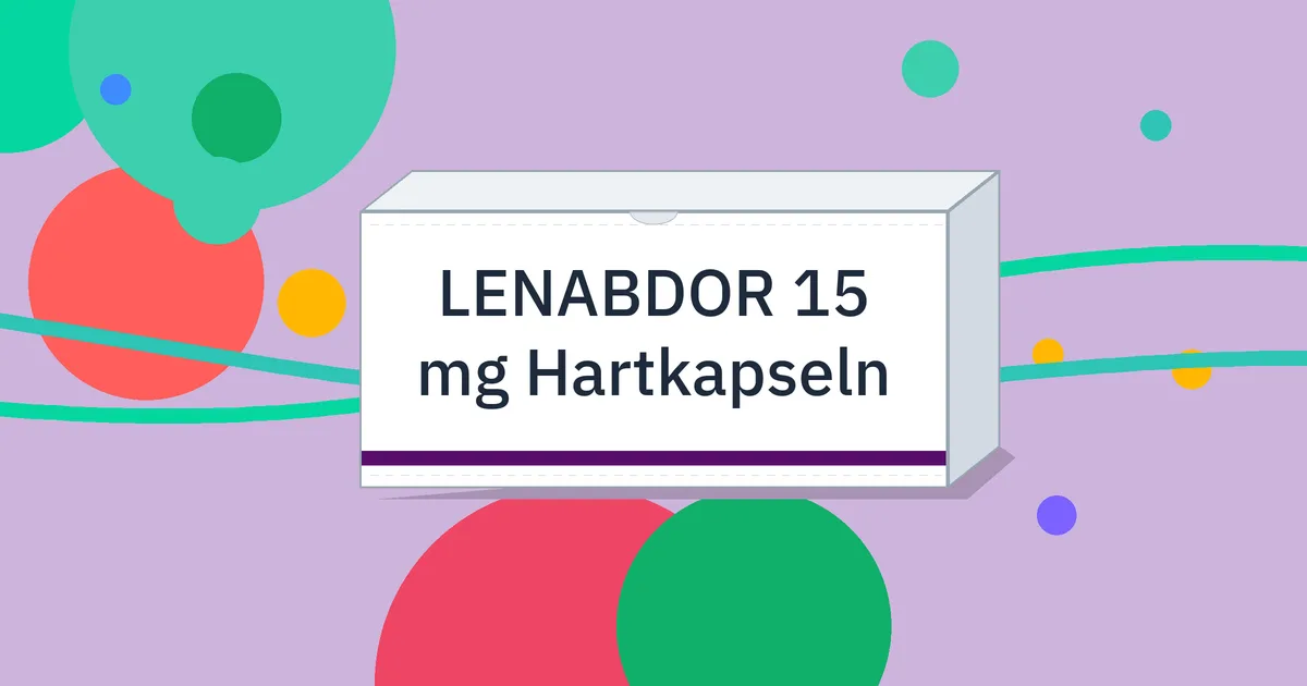 Symbolbild: Packung mit der Aufschrift LENABDOR 15 mg Hartkapseln (PZN 17934422) – Verfügbarkeit und Bezug in Apotheken in Frankfurt am Main