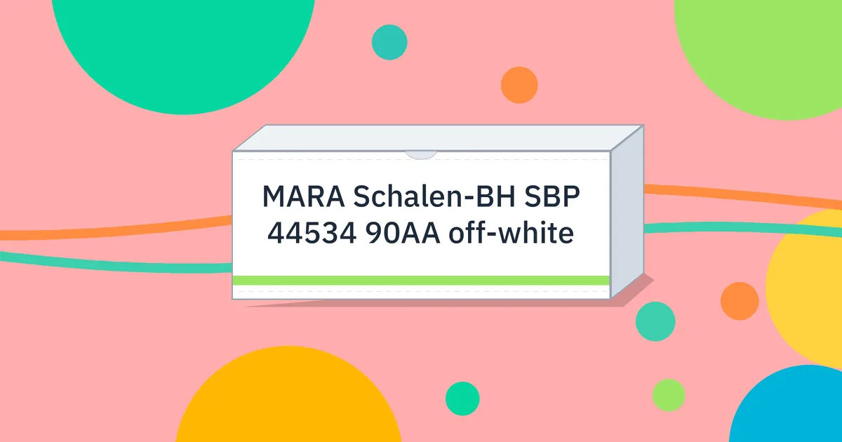 Symbolbild: Packung mit der Aufschrift MARA Schalen-BH SBP 44534 90AA off-white (PZN 18721929) – Verfügbarkeit und Bezug in Apotheken in Frankfurt am Main