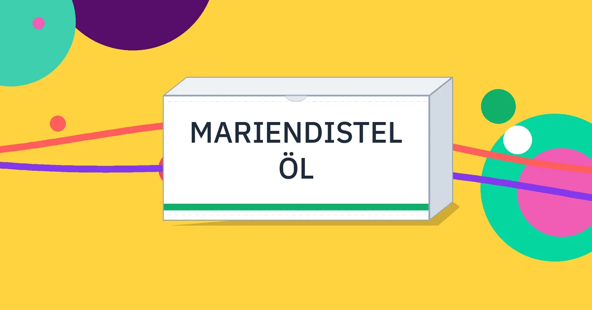 Symbolbild: Packung mit der Aufschrift MARIENDISTEL ÖL (PZN 19201899) – Verfügbarkeit und Bezug in Apotheken in Frankfurt am Main