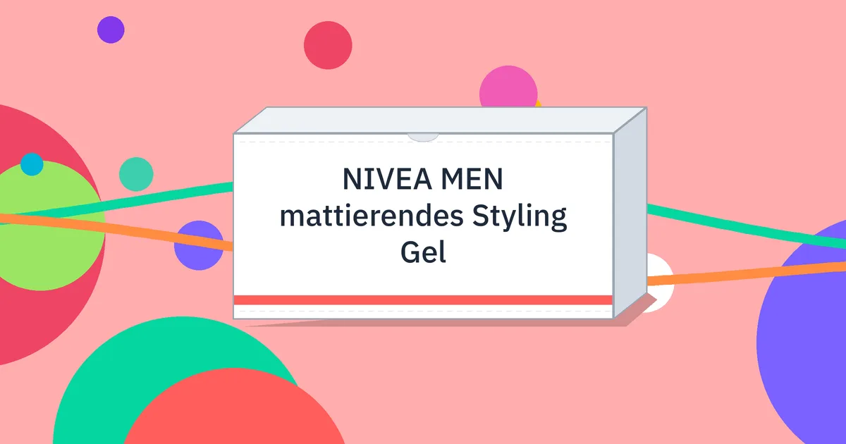 Symbolbild: Packung mit der Aufschrift NIVEA MEN mattierendes Styling Gel (PZN 16047245) – Verfügbarkeit und Bezug in Apotheken in Frankfurt am Main