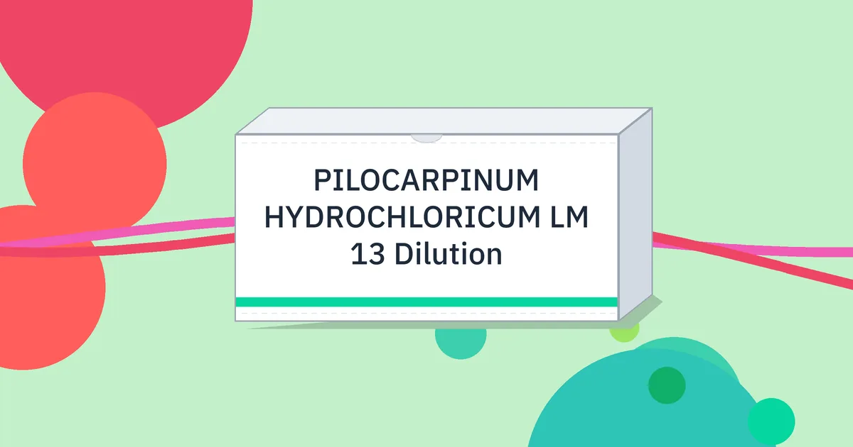 Symbolbild: Packung mit der Aufschrift PILOCARPINUM HYDROCHLORICUM LM 13 Dilution (PZN 13642071) – Verfügbarkeit und Bezug in Apotheken in Frankfurt am Main