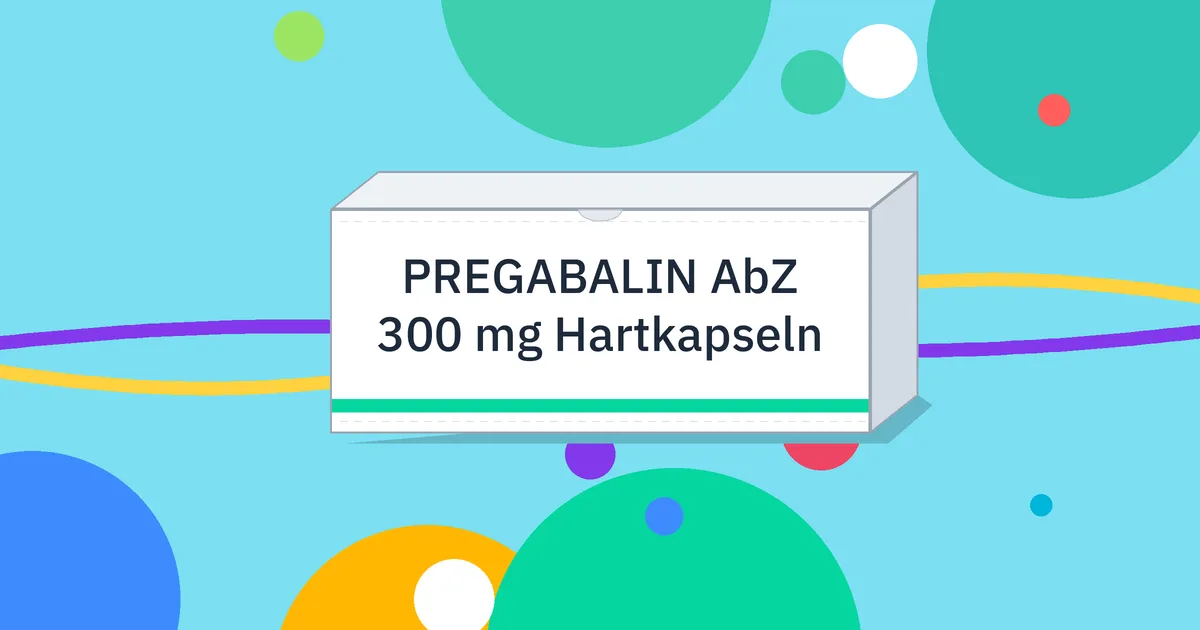 Symbolbild: Packung mit der Aufschrift PREGABALIN AbZ 300 mg Hartkapseln (PZN 10327162) – Verfügbarkeit und Bezug in Apotheken in Frankfurt am Main
