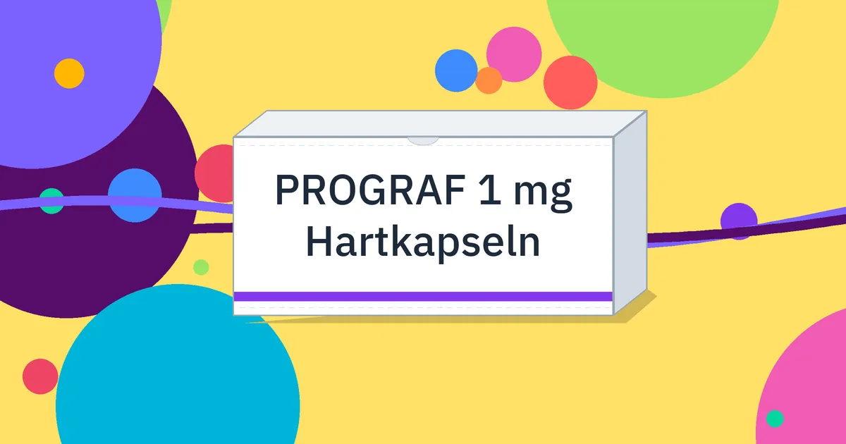 Symbolbild: Packung mit der Aufschrift PROGRAF 1 mg Hartkapseln (PZN 11714056) – Verfügbarkeit und Bezug in Apotheken in Frankfurt am Main