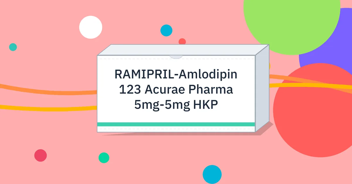 Symbolbild: Packung mit der Aufschrift RAMIPRIL-Amlodipin 123 Acurae Pharma 5mg-5mg HKP (PZN 19835641) – Verfügbarkeit und Bezug in Apotheken in Frankfurt am Main