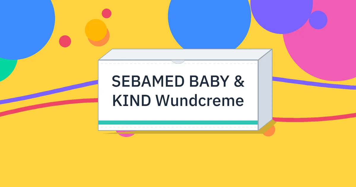 Symbolbild: Packung mit der Aufschrift SEBAMED BABY & KIND Wundcreme (PZN 10784215) – Verfügbarkeit und Bezug in Apotheken in Frankfurt am Main