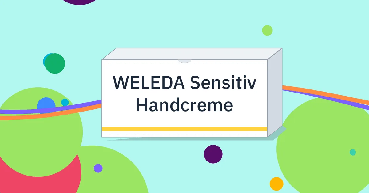 Symbolbild: Packung mit der Aufschrift WELEDA Sensitiv Handcreme (PZN 17151677) – Verfügbarkeit und Bezug in Apotheken in Frankfurt am Main