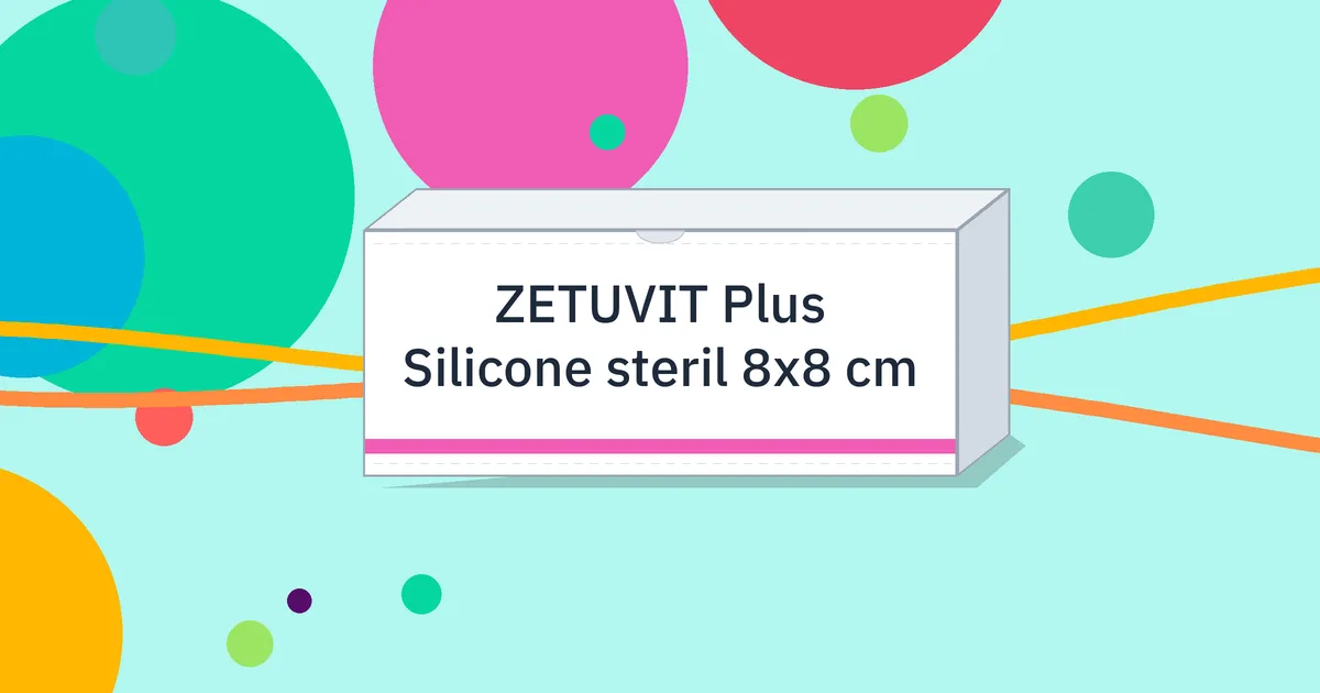 Symbolbild: Packung mit der Aufschrift ZETUVIT Plus Silicone steril 8x8 cm (PZN 17435452) – Verfügbarkeit und Bezug in Apotheken in Frankfurt am Main