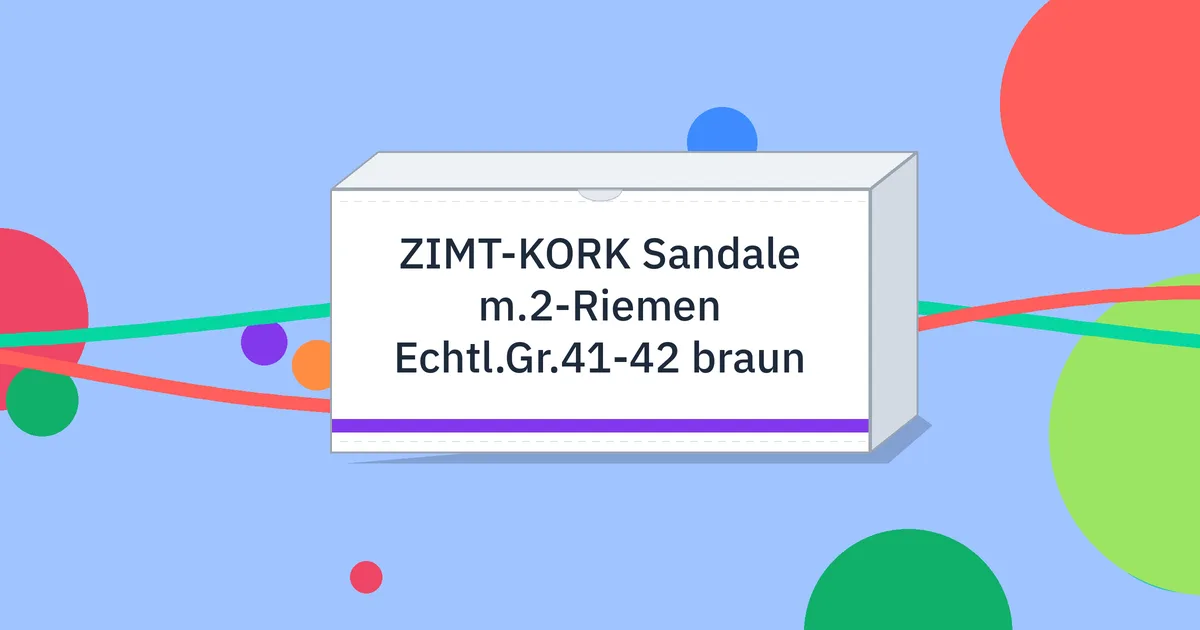 Symbolbild: Packung mit der Aufschrift ZIMT-KORK Sandale m.2-Riemen Echtl.Gr.41-42 braun (PZN 19729241) – Verfügbarkeit und Bezug in Apotheken in Frankfurt am Main