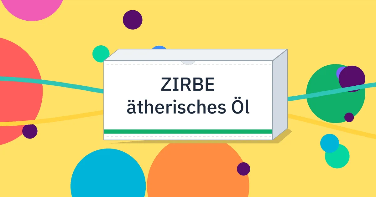 Symbolbild: Packung mit der Aufschrift ZIRBE ätherisches Öl (PZN 17429902) – Verfügbarkeit und Bezug in Apotheken in Frankfurt am Main