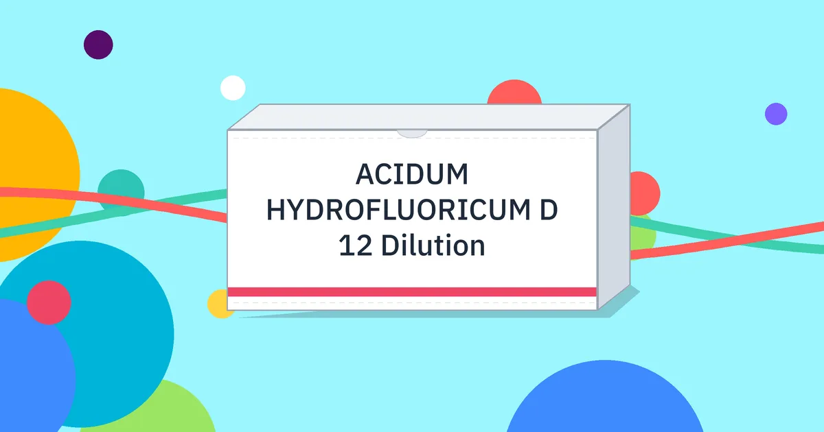 Symbolbild: Packung mit der Aufschrift ACIDUM HYDROFLUORICUM D 12 Dilution (PZN 02891871) – Verfügbarkeit und Bezug in Apotheken in Frankfurt am Main