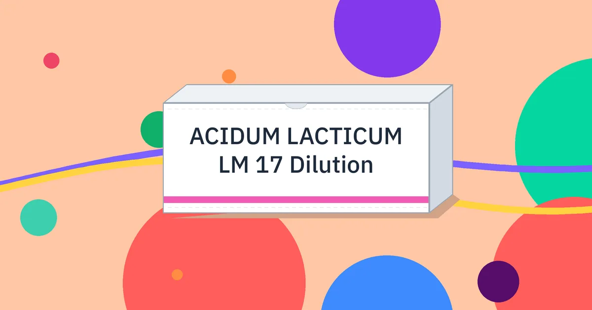 Symbolbild: Packung mit der Aufschrift ACIDUM LACTICUM LM 17 Dilution (PZN 13279334) – Verfügbarkeit und Bezug in Apotheken in Frankfurt am Main