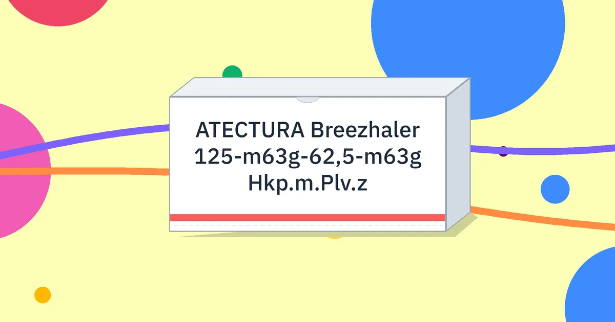 Symbolbild: Packung mit der Aufschrift ATECTURA Breezhaler 125-m63g-62,5-m63g Hkp.m.Plv.z (PZN 17992201) – Verfügbarkeit und Bezug in Apotheken in Frankfurt am Main