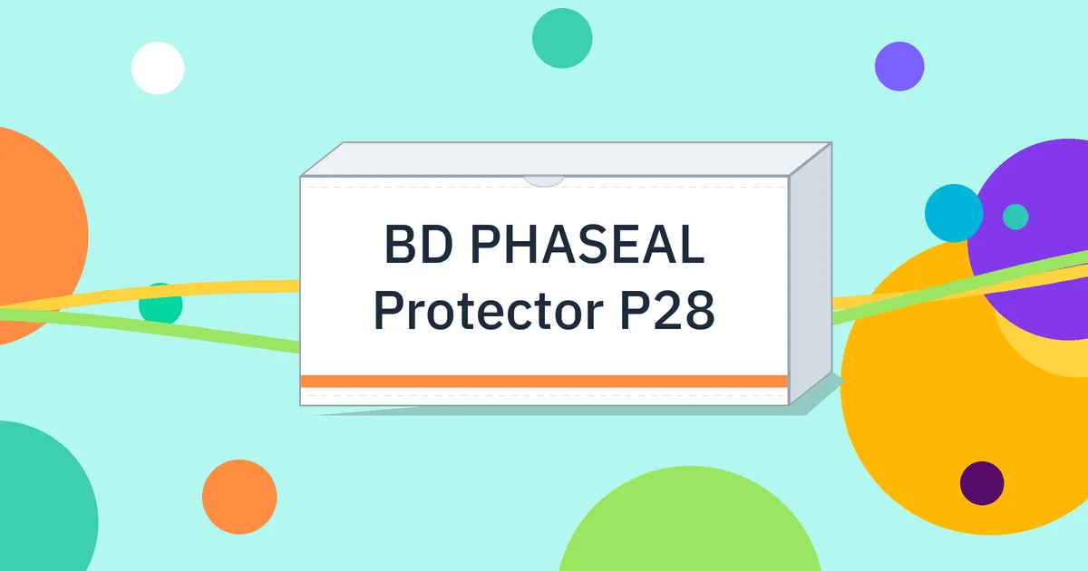Symbolbild: Packung mit der Aufschrift BD PHASEAL Protector P28 (PZN 07012905) – Verfügbarkeit und Bezug in Apotheken in Frankfurt am Main