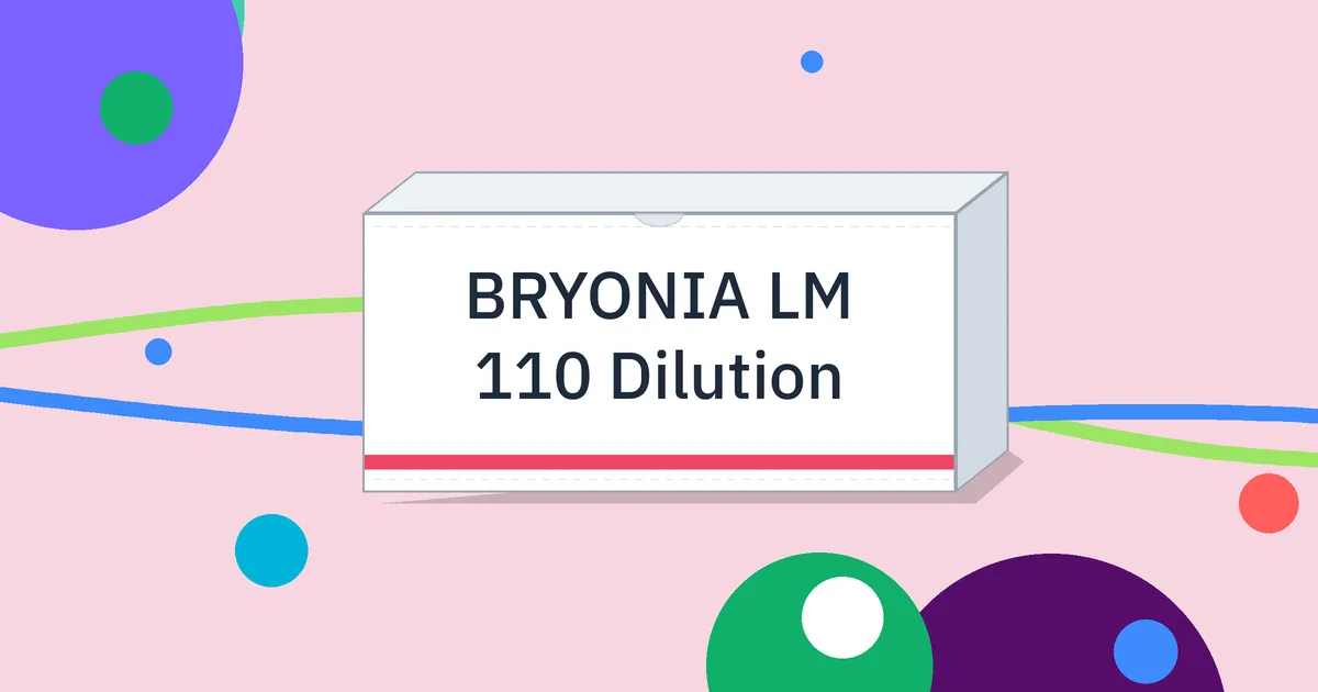 Symbolbild: Packung mit der Aufschrift BRYONIA LM 110 Dilution (PZN 12797274) – Verfügbarkeit und Bezug in Apotheken in Frankfurt am Main