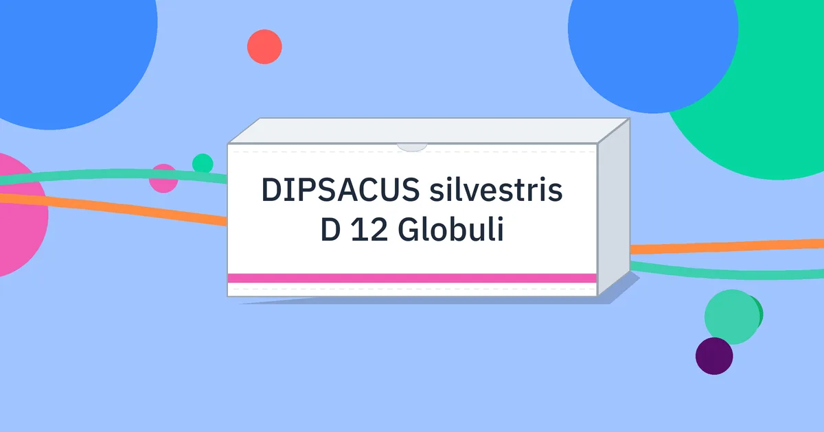 Symbolbild: Packung mit der Aufschrift DIPSACUS silvestris D 12 Globuli (PZN 16690604) – Verfügbarkeit und Bezug in Apotheken in Frankfurt am Main