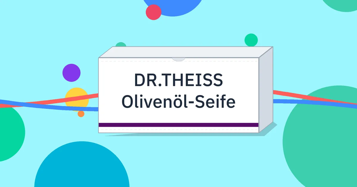 Symbolbild: Packung mit der Aufschrift DR.THEISS Olivenöl-Seife (PZN 01900295) – Verfügbarkeit und Bezug in Apotheken in Frankfurt am Main