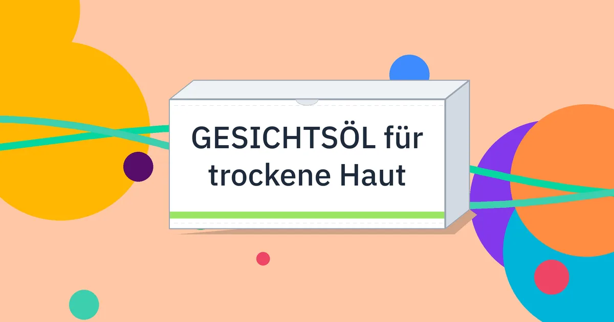 Symbolbild: Packung mit der Aufschrift GESICHTSÖL für trockene Haut (PZN 17950846) – Verfügbarkeit und Bezug in Apotheken in Frankfurt am Main
