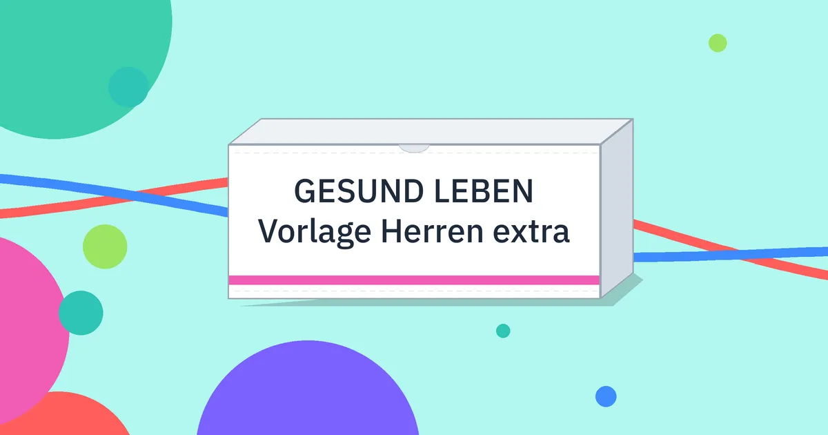 Symbolbild: Packung mit der Aufschrift GESUND LEBEN Vorlage Herren extra (PZN 13343196) – Verfügbarkeit und Bezug in Apotheken in Frankfurt am Main